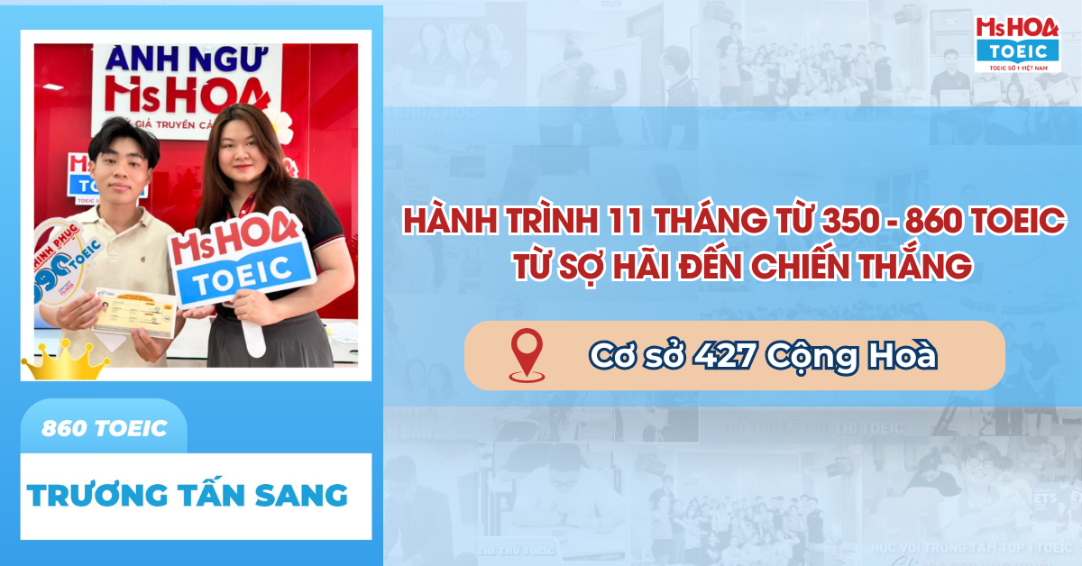 Hành Trình Tăng TOEIC Từ 350 Lên 860 Trong 11 Tháng - Bí Quyết Tự Học & Lộ Trình Cụ Thể ...