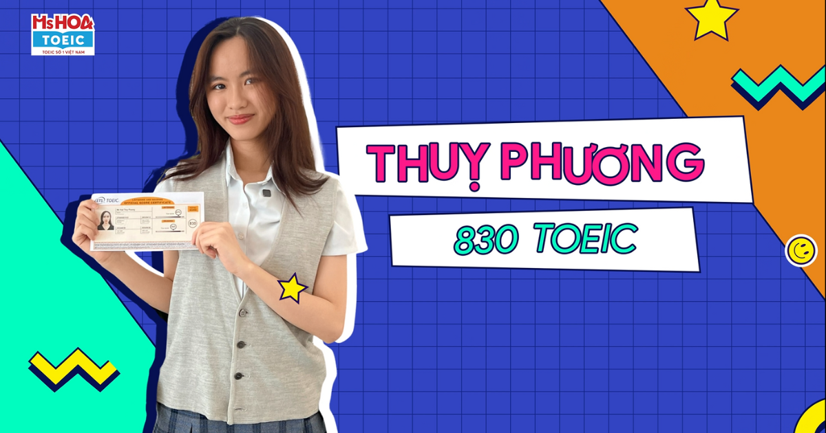 Học viên xuất sắc tăng 300 điểm TOEIC chỉ sau 2 khóa học | Anhngumshoa.com